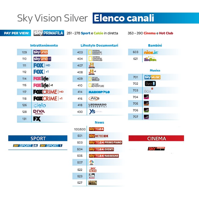 SKY Vision Silver